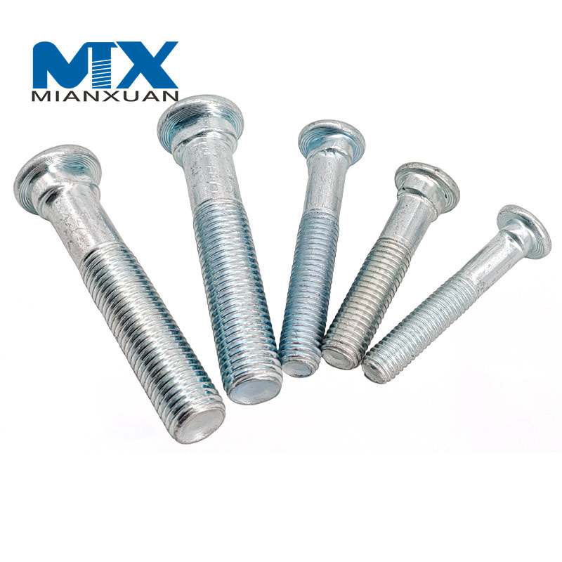 High Quality HDG Railway Fastener Rail Track Bolt with Nut Fish Bolt