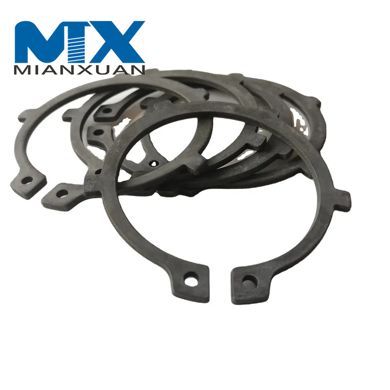 Retaining Rings with Lugs for Shafts