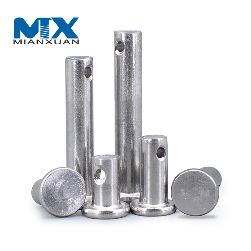 Flat Head Clevis Lock DIN1444 Cylindrical Pin Clevis Pins with Head