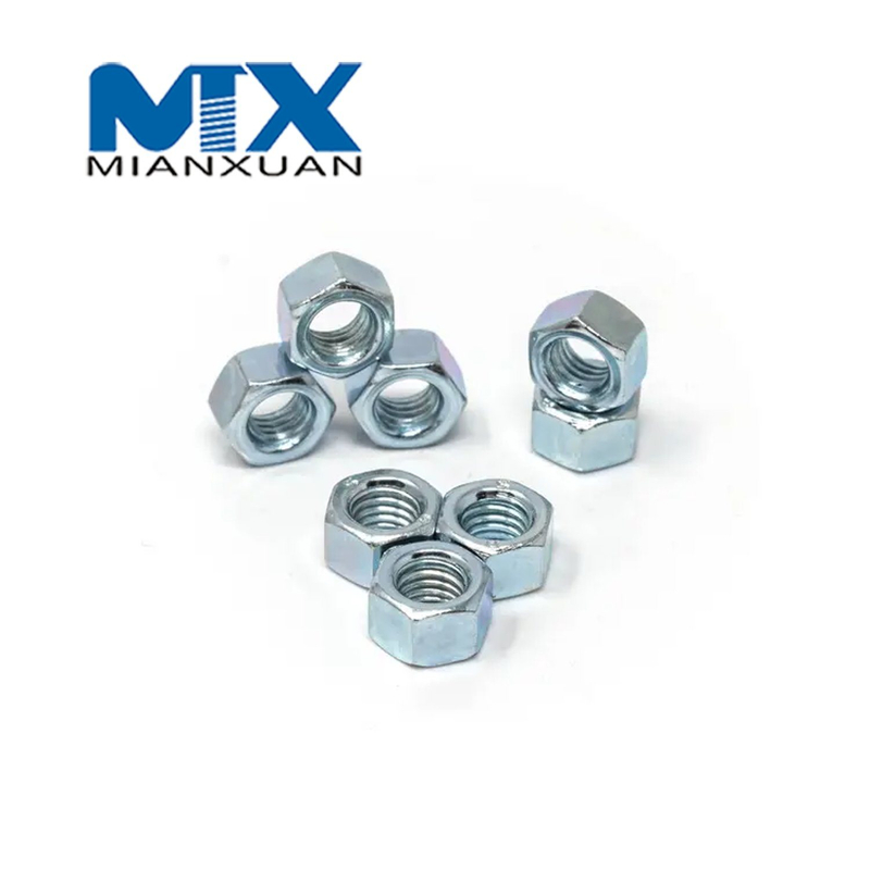 ANSI ASME Hex Nut Carbon Steel Standard Manufacturer Black Zinc