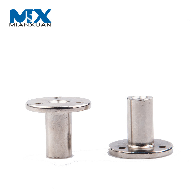 Stainless Steel Roll in Spring Loaded 3 Holes Lock T-Slot Tee Nut