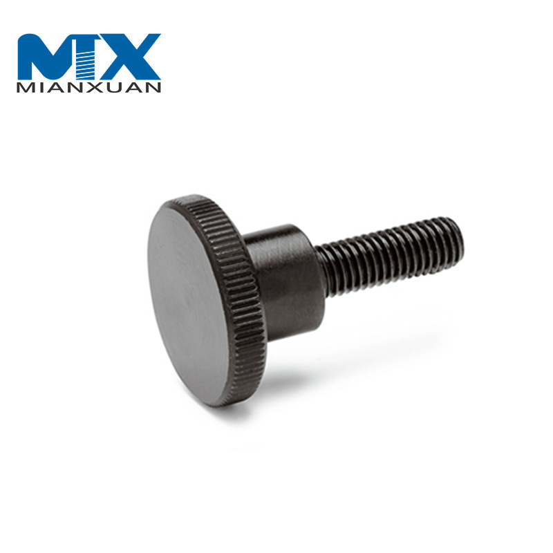 DIN464 SUS304 SUS316 Stainless Steel Knurled Thumb Flat Head Screws
