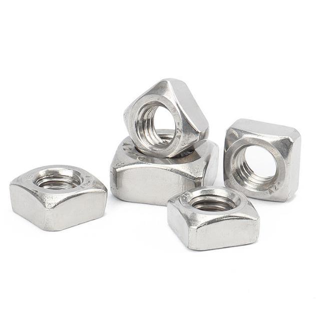 Stainless Steel Square Nuts Inch Series